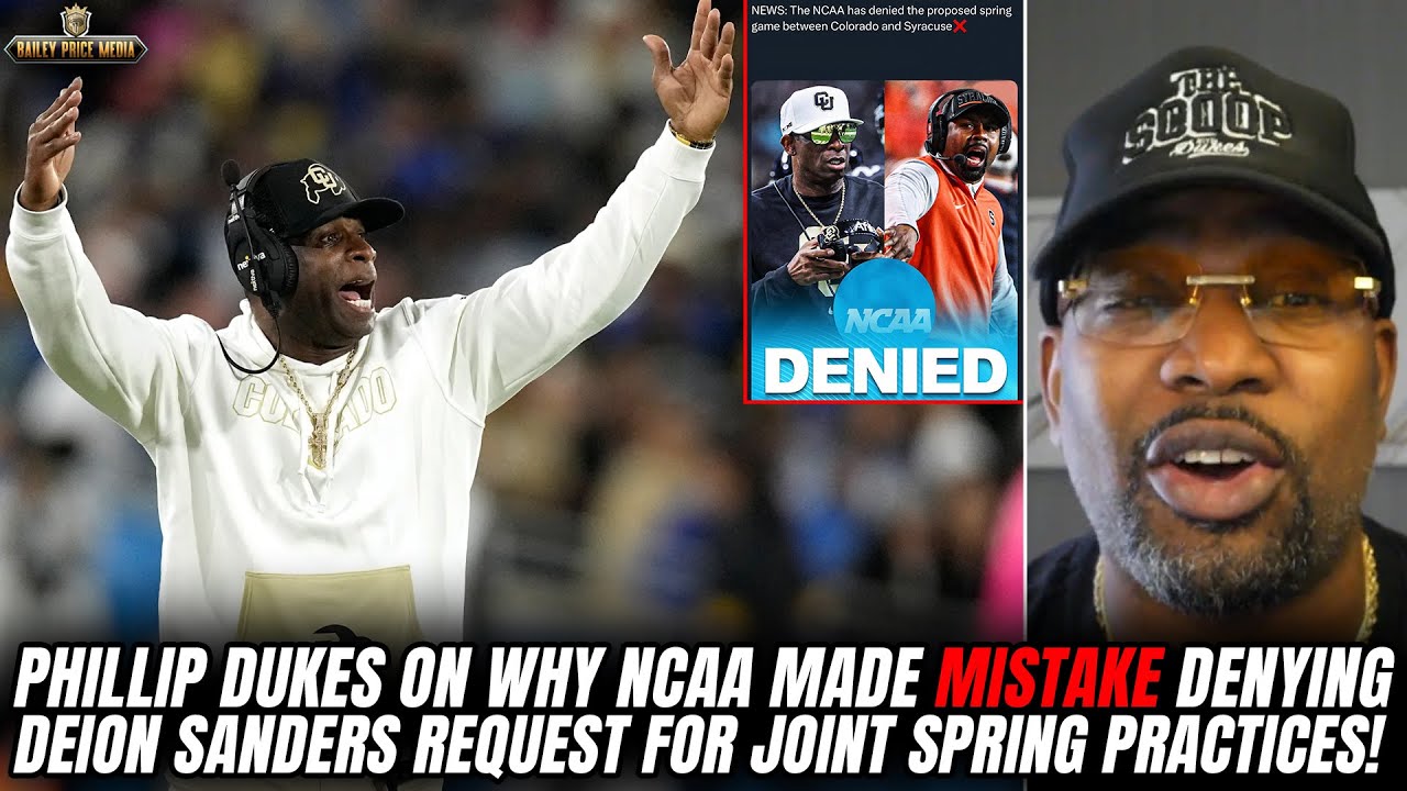 Phillip Dukes On Why NCAA Made MISTAKE Denying Deion Sanders Request ...