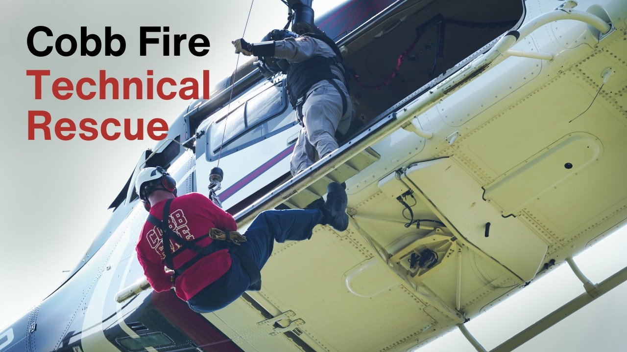 Technical Rescue Team - Cobb Fire - YouTube