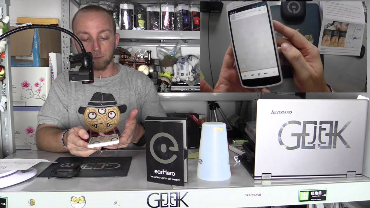 Ecouteurs agent secret Earhero test Francais par GLG - YouTube