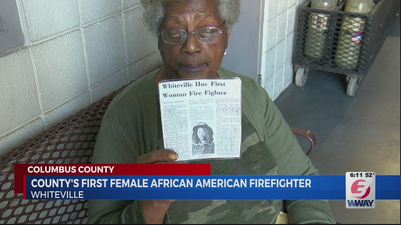First female African American firefighter in Columbus County history ...