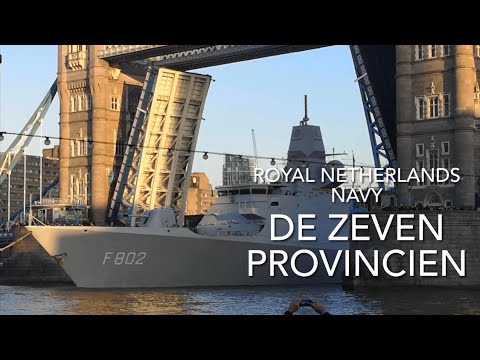De Zeven Provincien F802 Royal Netherlands Navy - YouTube