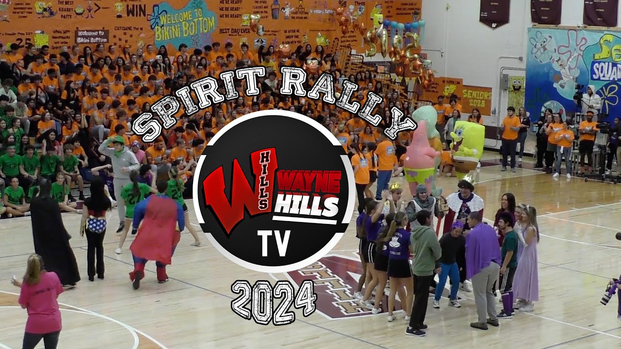 Wayne Hills Spirit Rally 2024 - YouTube