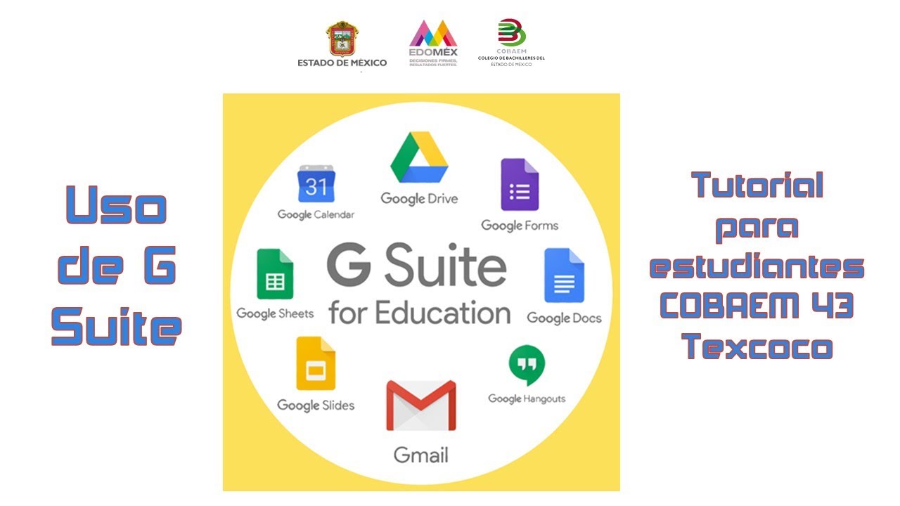 Vídeo tutorial para estudiantes G-suite - YouTube