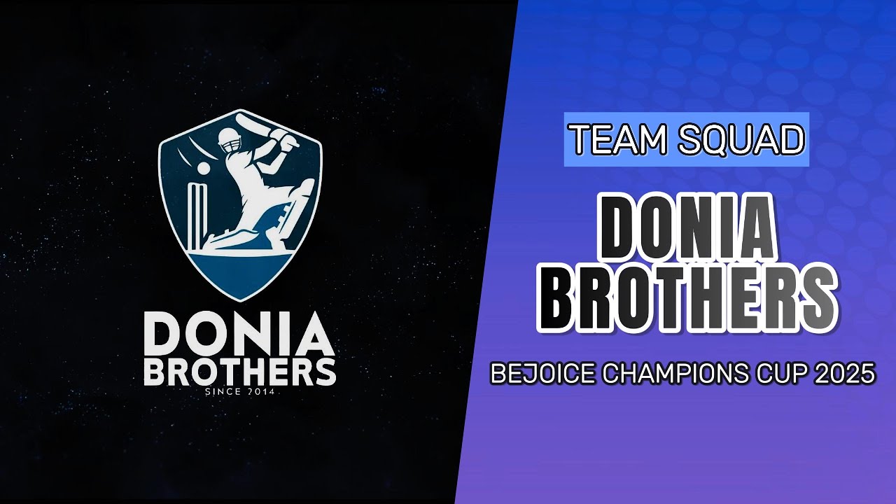 Bejoice Cricket Club 2025 #Donia_Brothers - YouTube
