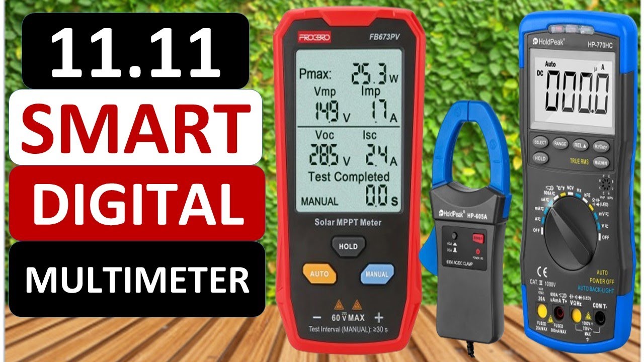Top 5 Best Smart Digital Multimeter in 2025 on Aliexpress - YouTube