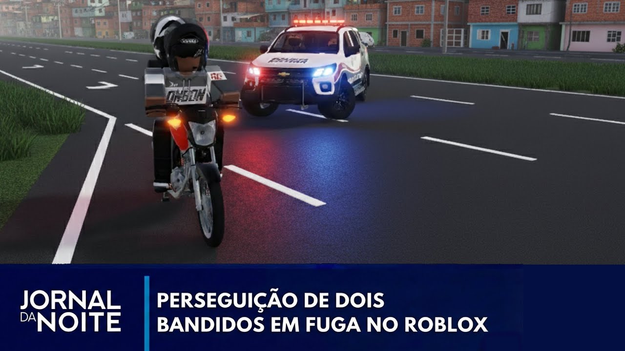 A FUGA DOS MENOR PASSOU NA TV NO GRAU SP - ROBLOX SP - YouTube