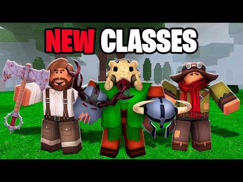 Showcasing ALL THE NEW CLASSES in 99 Nights in The Forest!