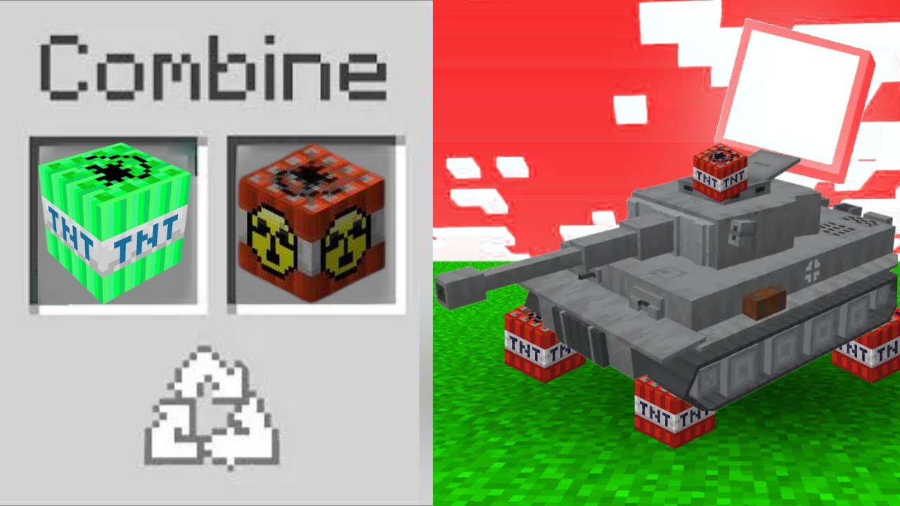 Minecraft, But You Can Combine Any Item!! - YouTube