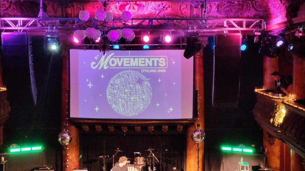 MOVEMENTS @ GREAT AMERICAN MUSIC HALL 11/3/22 - YouTube