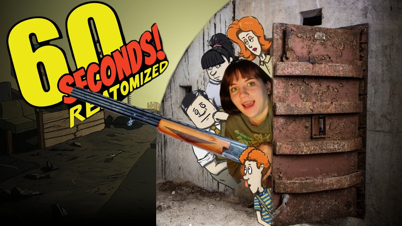 ОТСТРЕЛИВАЮСЬ ИЗ БУНКЕРА в 60 Seconds! Reatomized #2 - YouTube