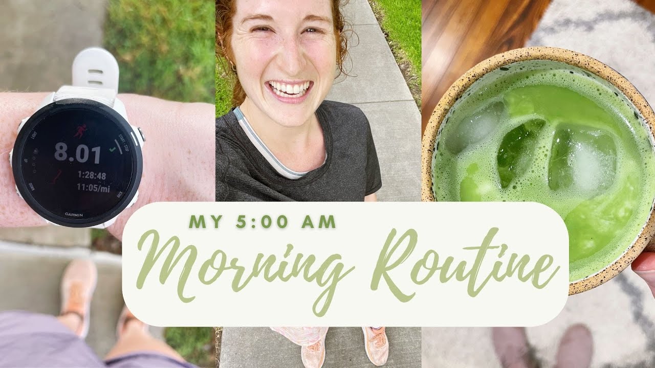 Productive 5am Morning Routine - YouTube