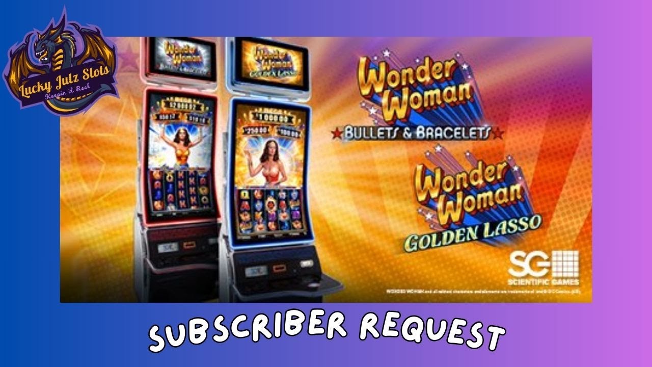 Wonder Woman Slot Play BIG WIN or HUGE LOSS? - YouTube
