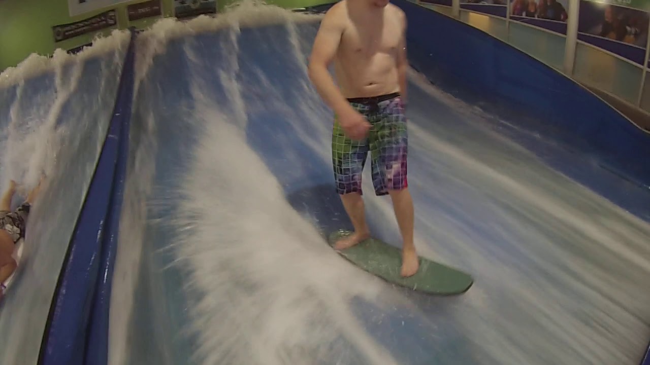 FlowRider in Ogden Utah Salomon Center Pro Flowboarding Contest Go Pro ...