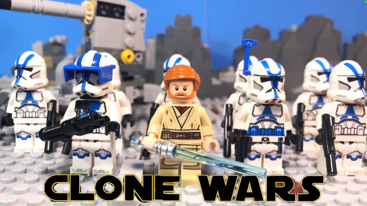 The Bad batch save the 501st legion | Lego Star Wars clone wars stop ...