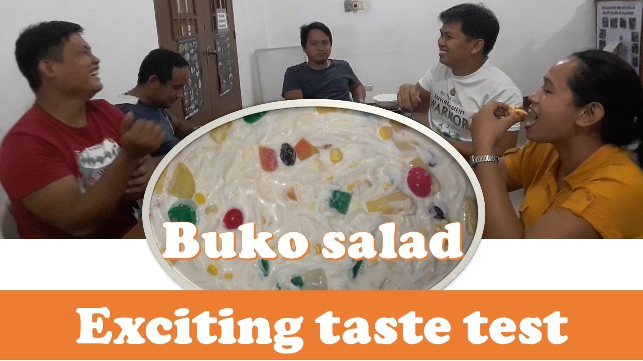 Buko salad review || People off from Work - YouTube
