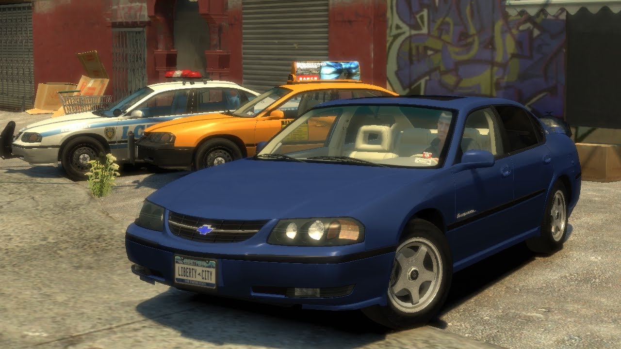 GTA IV [PC] - 2003 Chevrolet Impala Mods (Taxi, Police, & Civilian ...