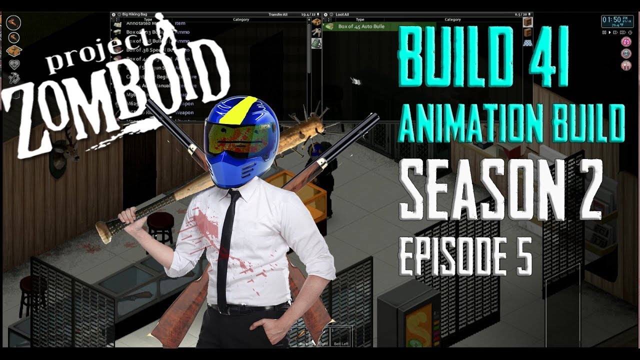GUN STORE RAID Project Zomboid Build 41 SEASON 2 Animation Lets Play gun-store-raid-project-zomboid-build-41-season-2-animation-lets-play
