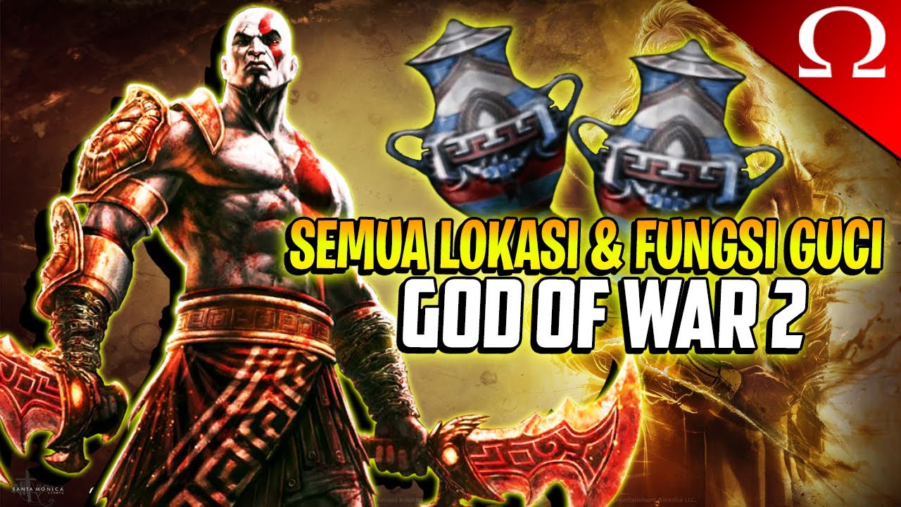 SEMUA LOKASI DAN FUNGSI GUCI (URN) YG ADA DI GAME GOD OF WAR 2 - YouTube