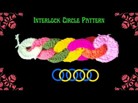 Crochet Interlocking Circle Pattern | Interlocking Rings | Club ...