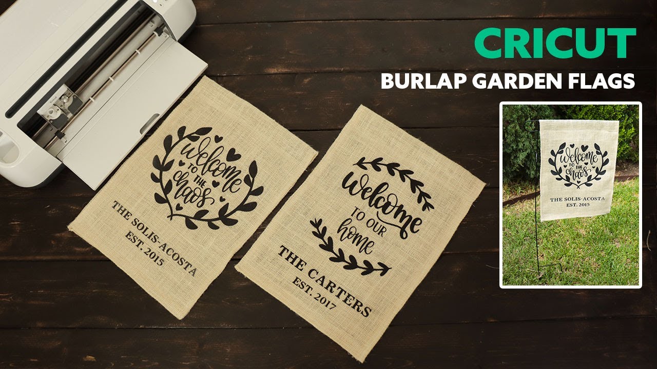 Cricut DIY Burlap Garden Flags How To Apply Iron On HTV On Burlap cricut-diy-burlap-garden-flags-how-to-apply-iron-on-htv-on-burlap