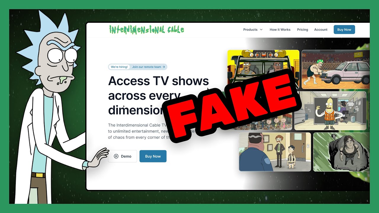 How I Designed a Brand for the Interdimensional Cable TV Box | "Rick and Morty" - YouTube