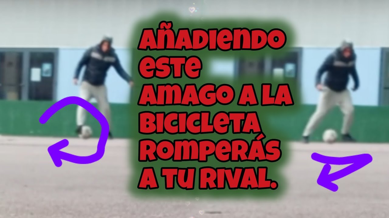 REGATE BICICLETA con AMAGO SALIDA de EXTERIOR tutorial | RFUTC - YouTube