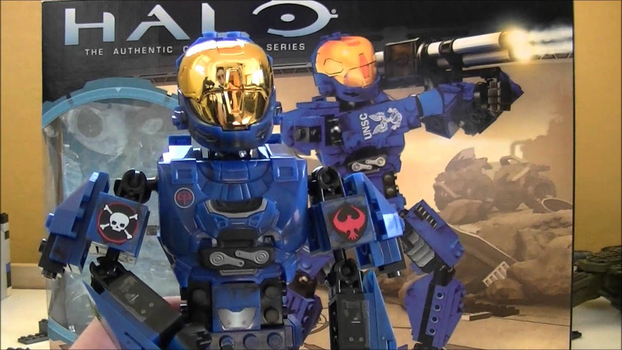 Mega Bloks Halo E.V.A. Spartan II Review - YouTube