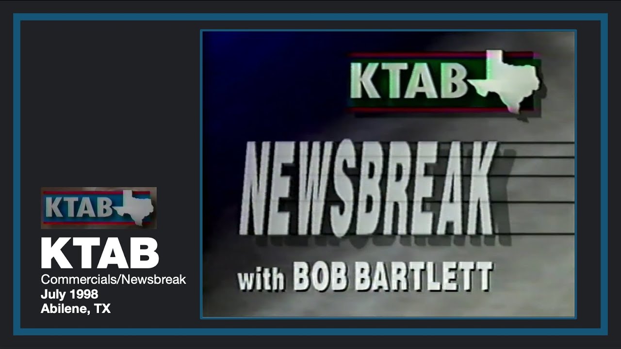 KTAB/CBS Commercial Breaks (July 1998) - YouTube