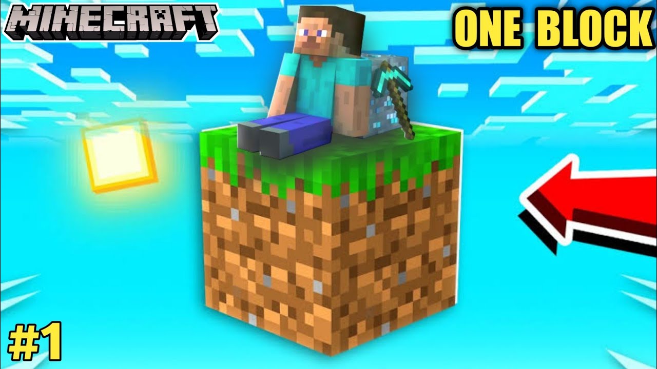 Minecraft But I Have One Block || Minecraft One Block #1 - YouTube