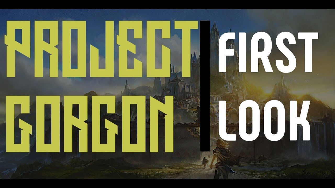 PROJECT GORGON: NOW THIS IS AN MMO! - YouTube