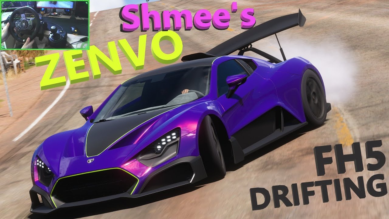 DRIFTING SHMEE'S ZENVO TSR-S HYPERCAR! - YouTube
