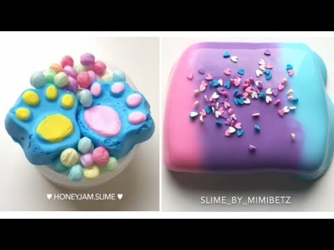 Clay Slime Mixing - Most Satisfying ASMR Compilation (#117) Lourraine ...