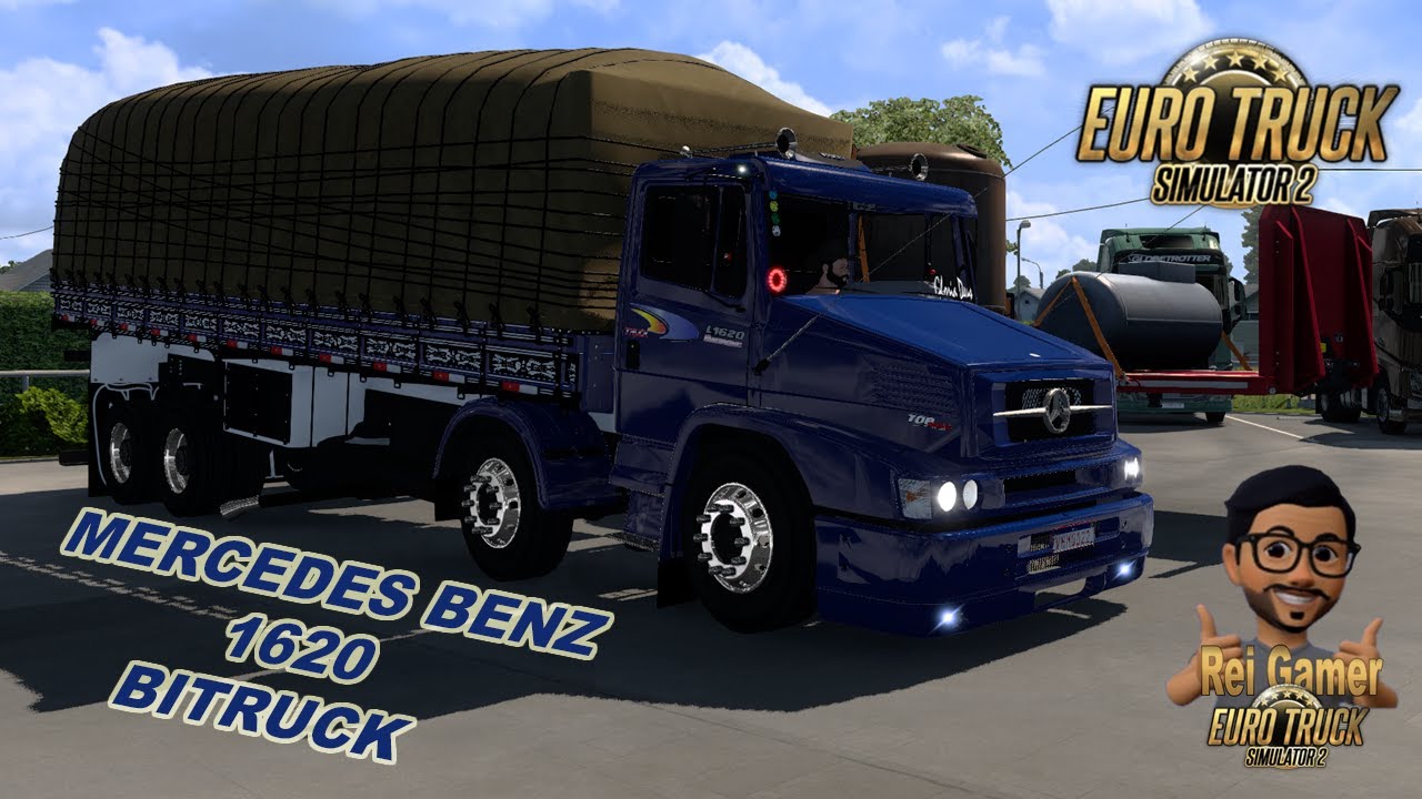 MERCEDEZ 1620 BITRUCK, ( Rei Gamer). - YouTube