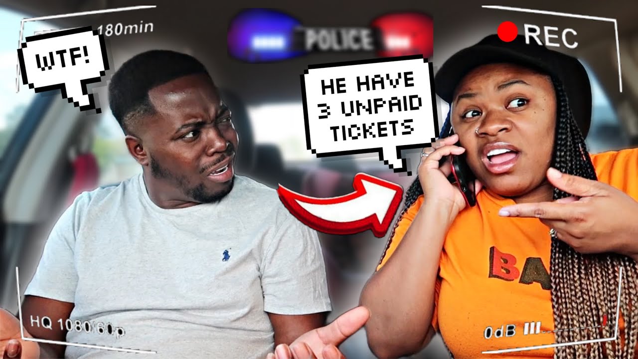 Calling The POLICE And SNITCHING on MY HUSBAND To See His Reaction ...