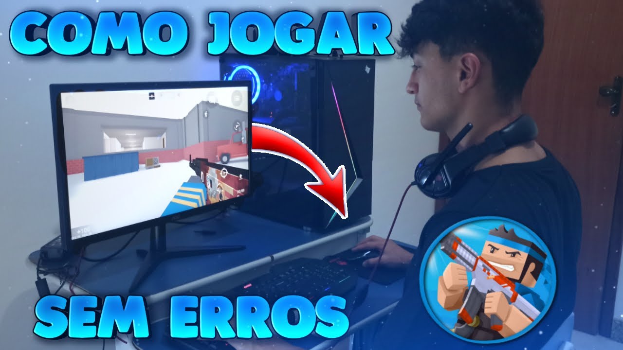 Como jogar Block Strike no computador (PC) 2021 - CaioMT - YouTube
