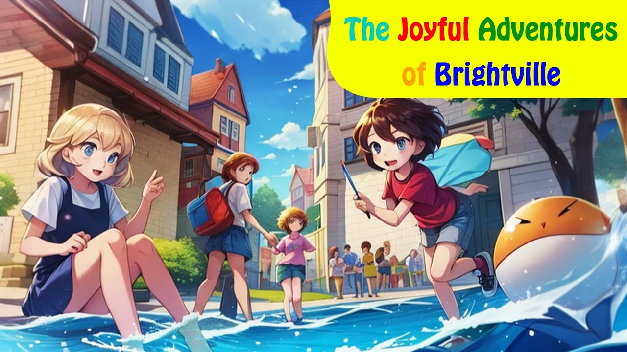 The Joyful Adventures of Brightville | Story for Kids | @HappyTinyTales ...