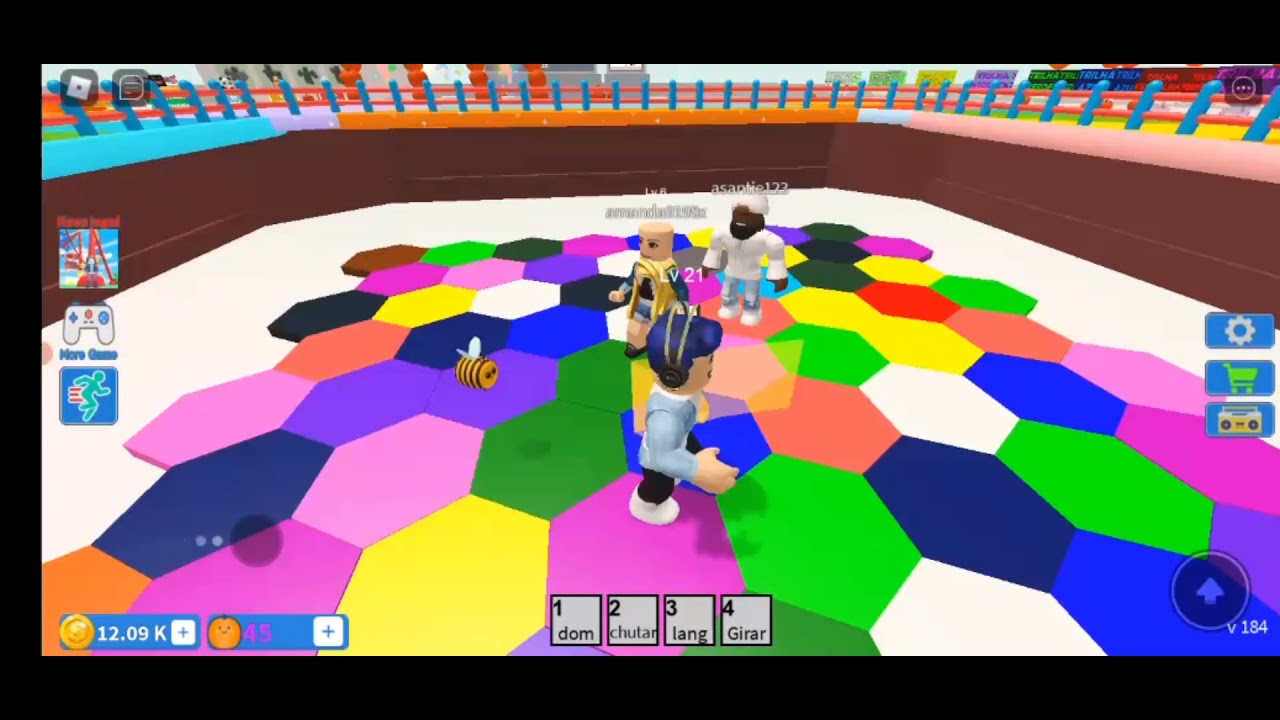 video de roblox vencendo o game (color block) - YouTube