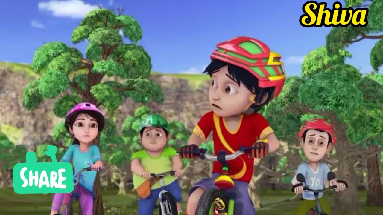 Shiva Cycle stunt amazing cartoon game video | Shiva amazing cycle ...