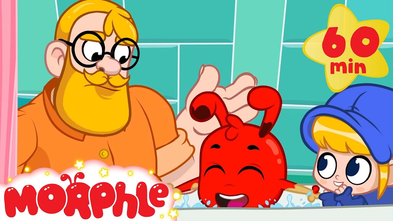 Morphle's Bath Time - Mila and Morphle | Cartoons for Kids | My Magic ...
