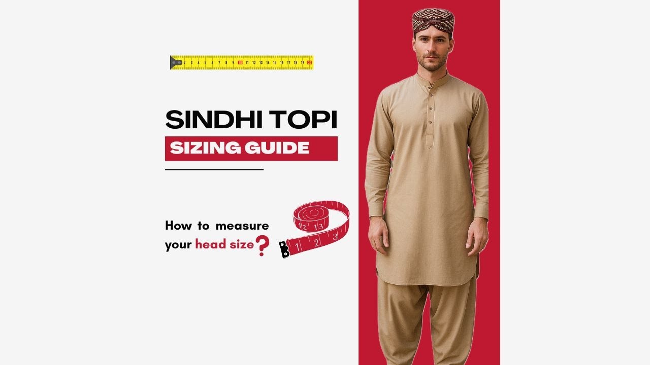 Sindhi Topi Sizing guide. - YouTube