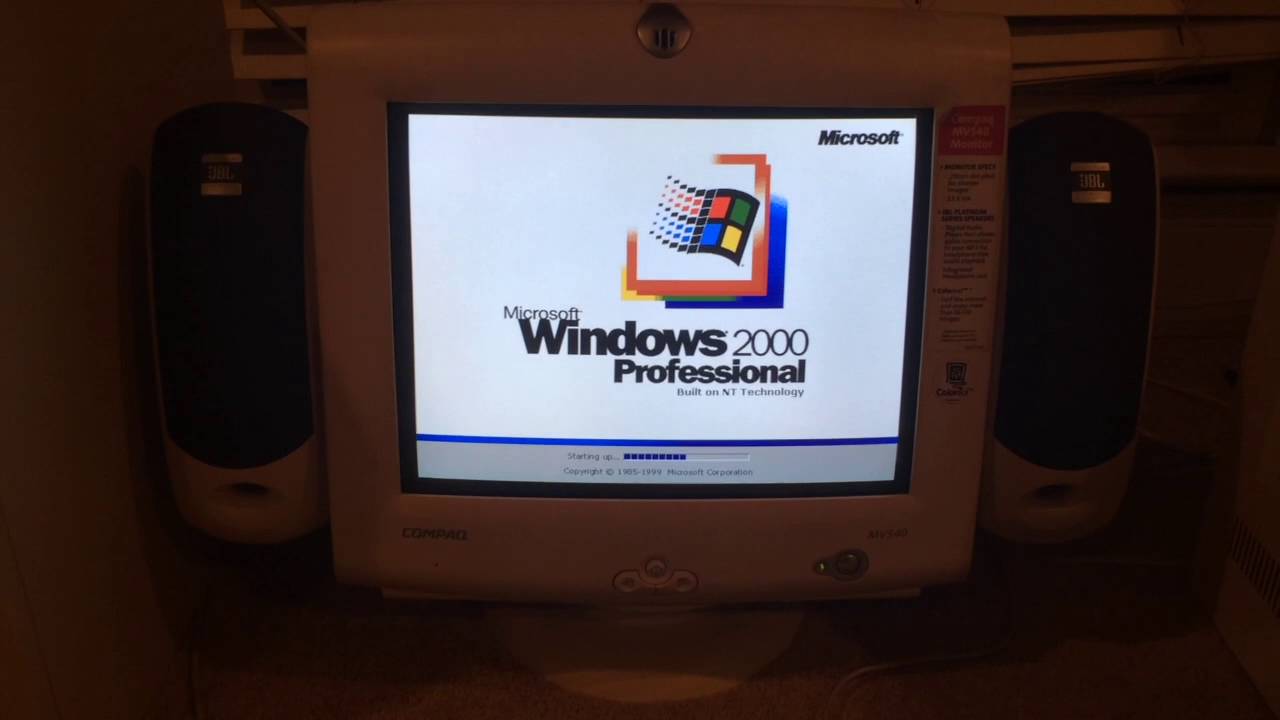 Surviving 2016 #178 Gateway Essential Running Windows 2000 - YouTube