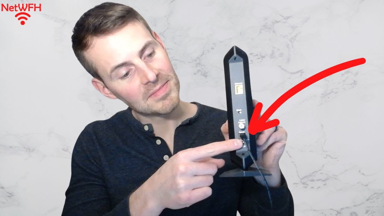 How to Restart Your Modem - Two Different Ways - YouTube