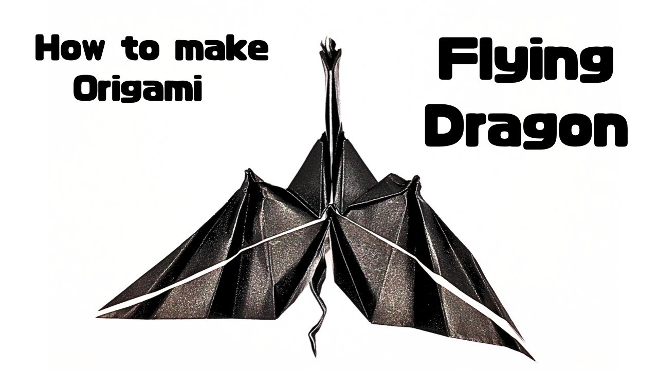 Origami Flying Dragon || How to make Origami || Paper Craft Tutorial ...