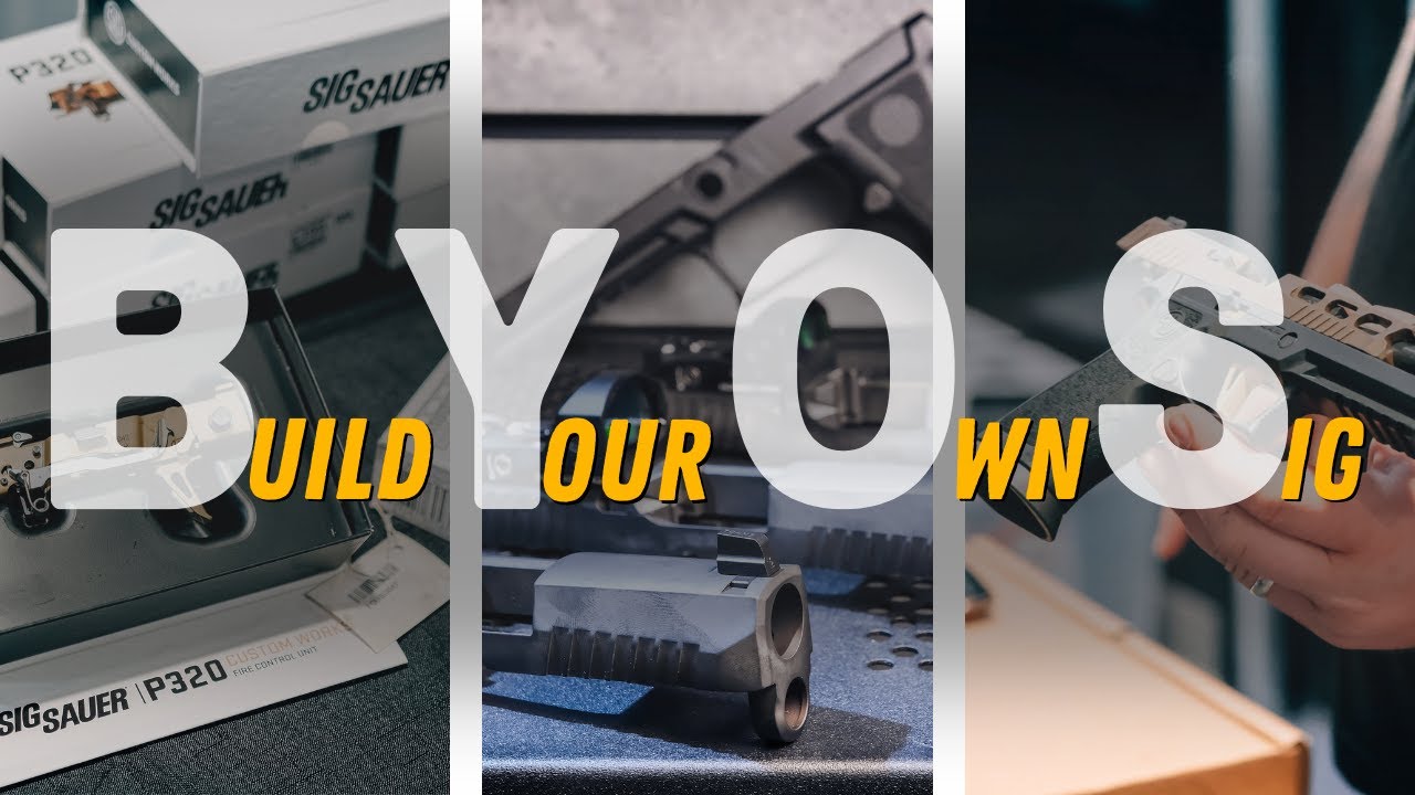 Sig Sauer BYOS (Build Your Own Sig) At Frogbones Family Shooting Center ...