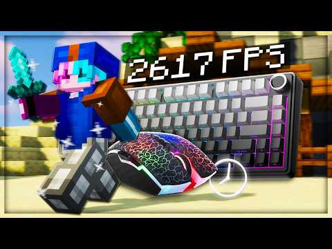 15 Minutes (BLOODY A70) Bedwars ASMR Keyboard & Mouse Sounds | Hypixel Bedwars