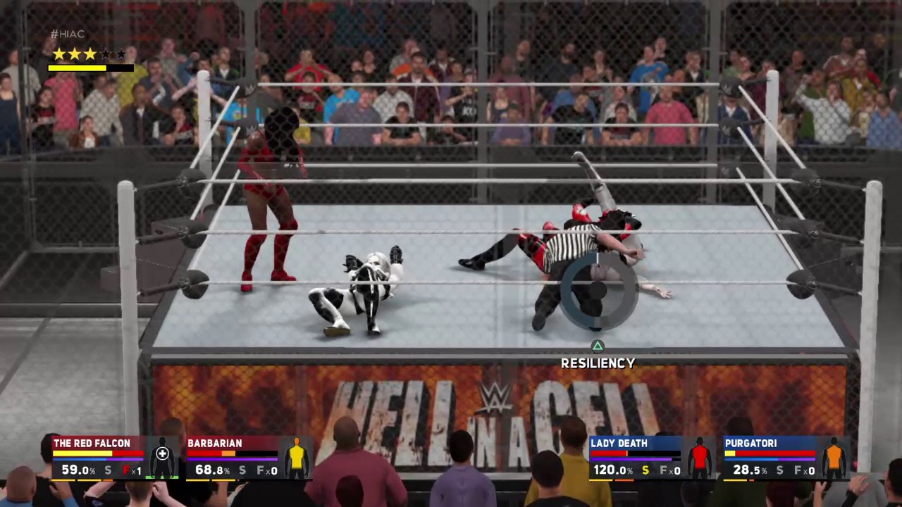 WWE 2K17 - Power & Glory VS Powers Of Pain + WCW Tag Championships ...