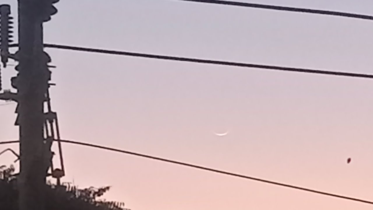 live video of ramzan chand 2024 ,ramzan ka chand nazar aa gaya hai ...