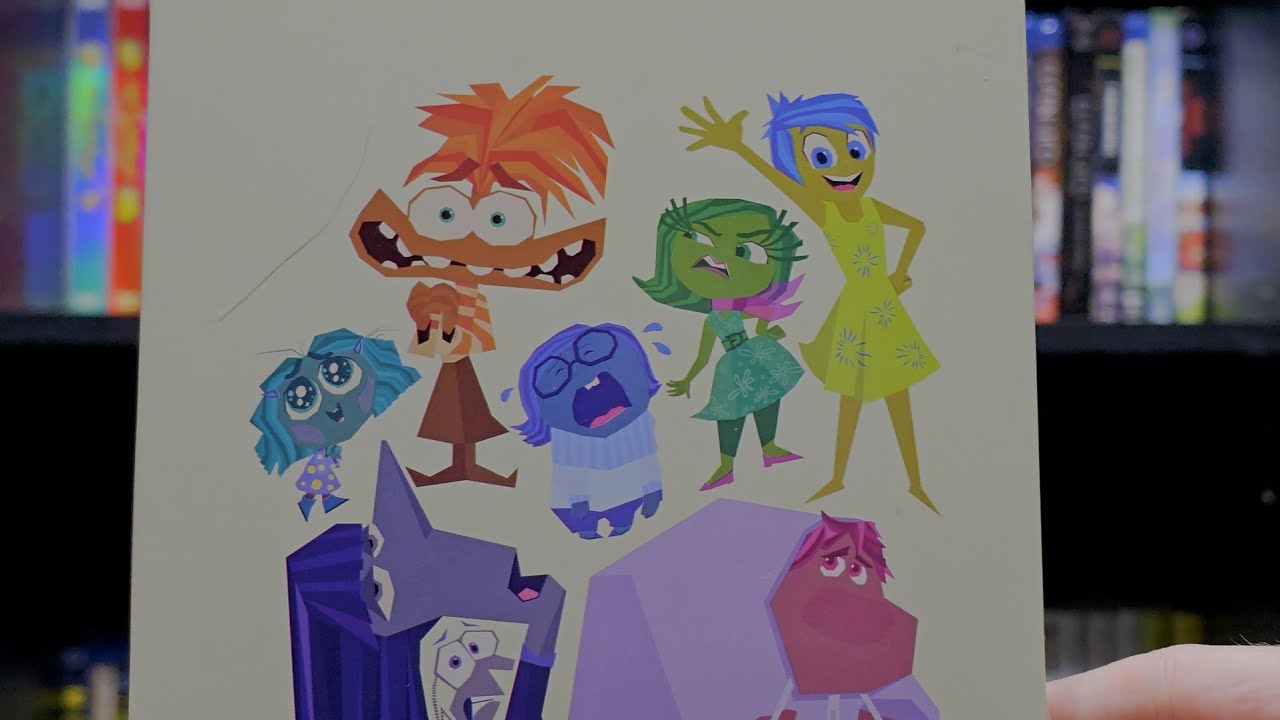 Inside Out 2 steelbook 4K unboxing - YouTube