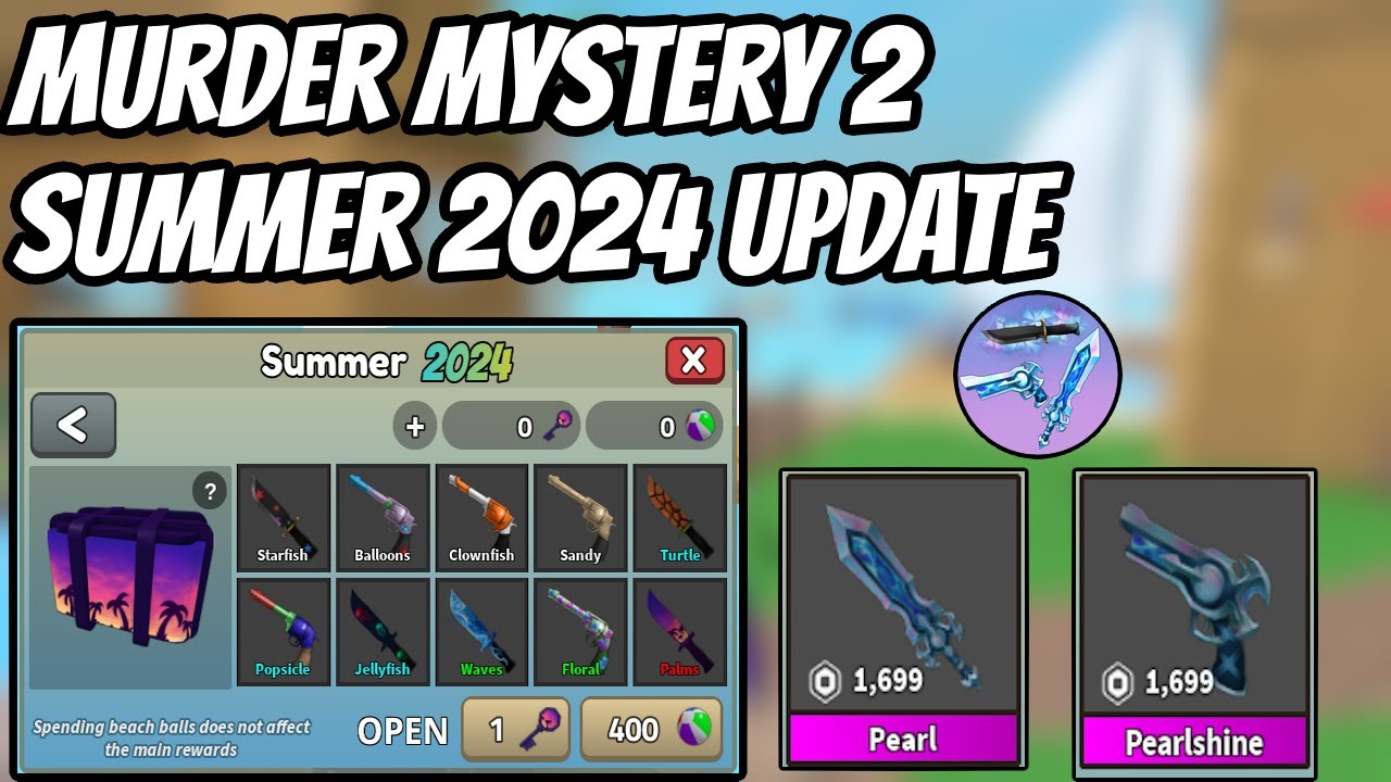 MM2 SUMMER 2024 UPDATE IS HERE! NEW GODLIES + BATTLE PASS AND MORE ...