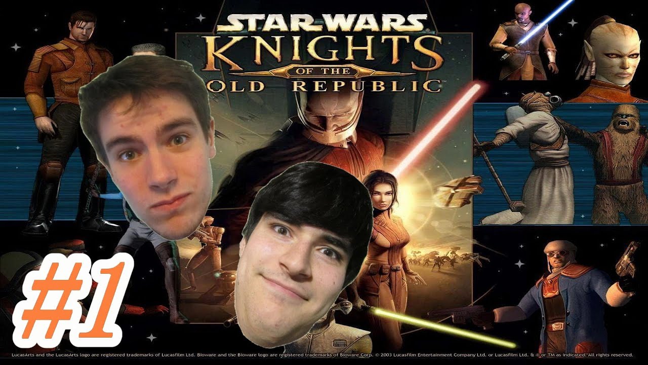 Star Wars: Knights of the Old Republic With Bonehead - Part 1 - YouTube